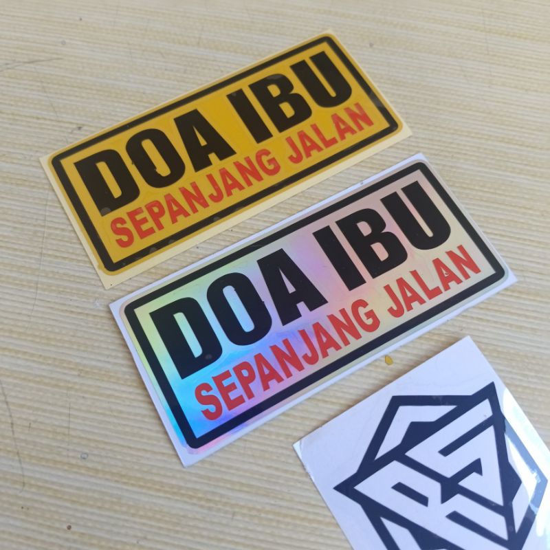 Jual STIKER CUTTING DOA IBU SEPANJANG JALAN | Shopee Indonesia