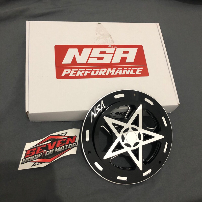 Jual NSA COVER KIPAS SPINER TYPE BINTANG BLACK SERIES Beat Scoopy Vespa ...