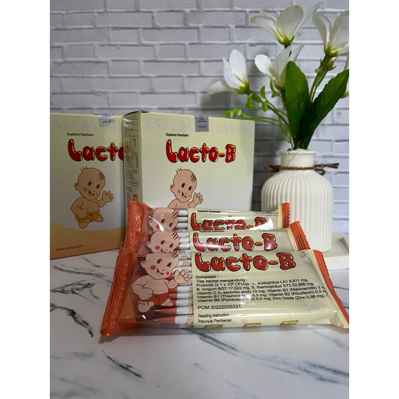 Jual Lacto B probiotik Anak per 10 sachet | Shopee Indonesia