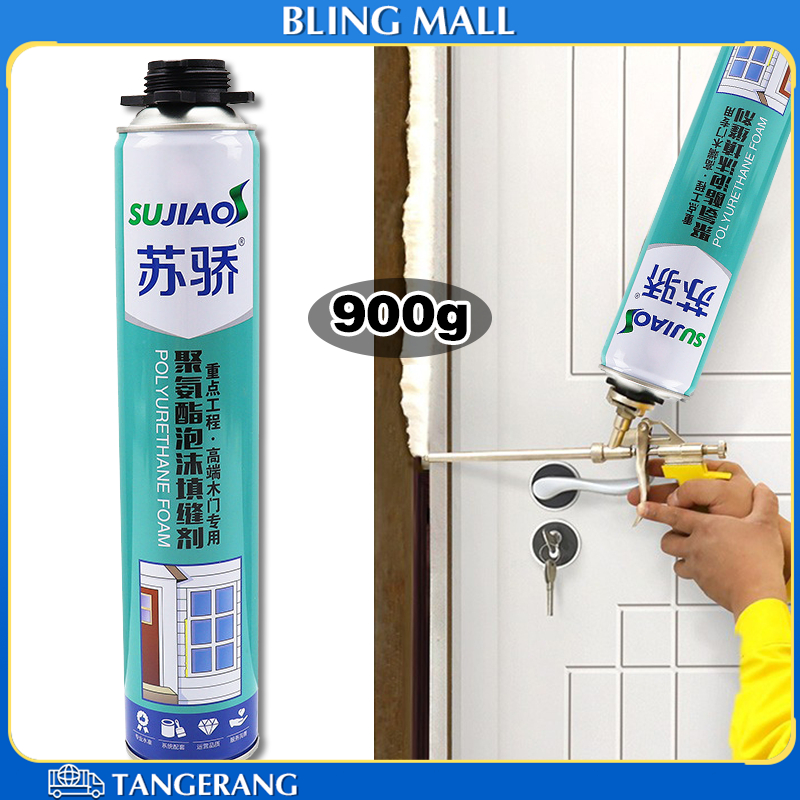 Jual 900g PU Foam Sealant Spray Anti Bocor Polyurethane Polyurethane Foam Sealent Foam Spray ...