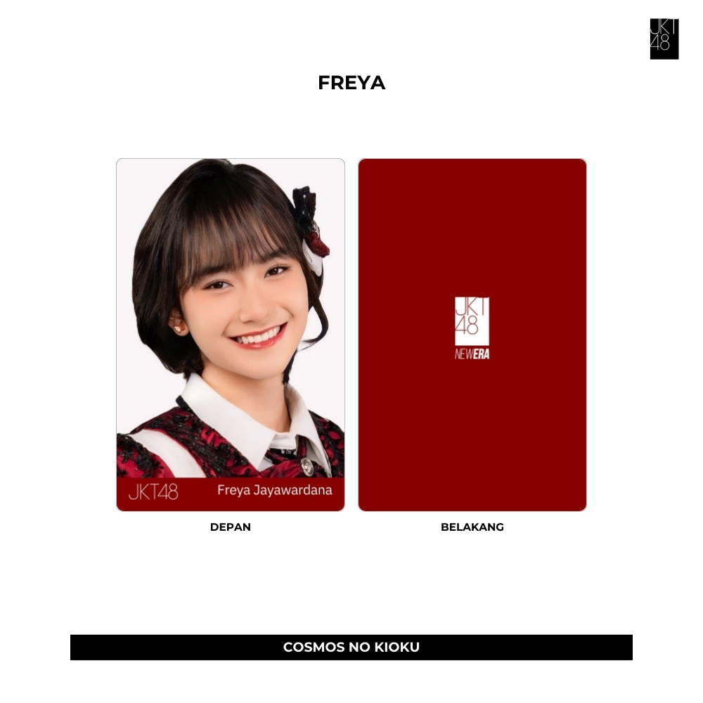 Jual PHOTOCARD JKT48 COSMOS NO KIOKU 2SISI (HARGA 1 PCS + LAMINASI 2 SISI) WOTA JPOP CARDS IDOL ...
