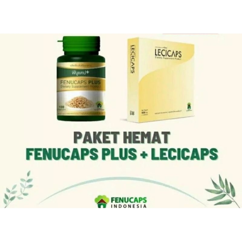 Jual (ORI ECER Per Tablet) Lecicaps & Fenucaps | Shopee Indonesia