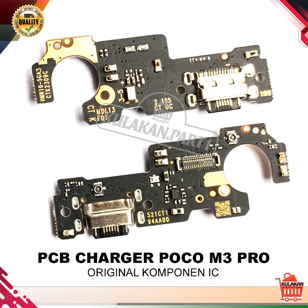 Jual PCB UI BOARD / PAPAN CAS POCOPHONE CONNECTOR CHARGER POCO M3 PRO ORIGINAL | Shopee Indonesia