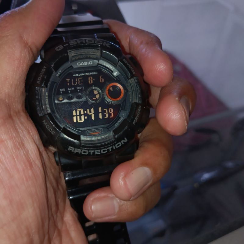 Jual Casio G-shock GD 100 MS 2nd original | Shopee Indonesia