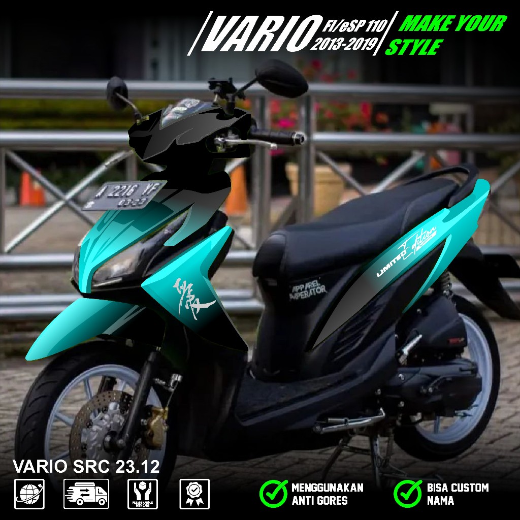 Jual COD Decal Full Body Vario Led 110 Fi 2013 2014 2015 2016 2017 2018 ...