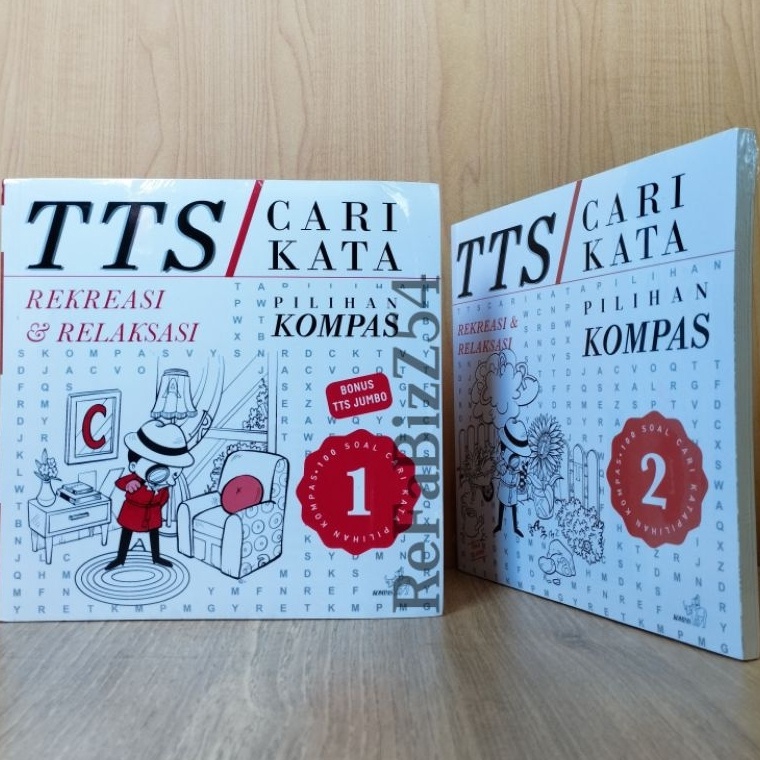 Jual KODE W8Q Buku TTS Cari Kata Pilihan Kompas Rekreasi dan Relaksasi ...