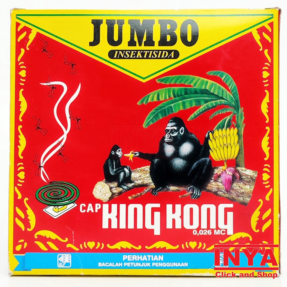 Jual Paling dicari NYAMUK BAKAR CAP KING KONG INSEKTISIDA JUMBO BOX ...