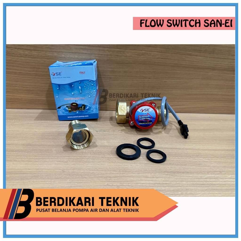 Jual Water Flow Switch 1 1/2 & 3/4 1" 1/2" 3/4" SAN EI San-ei Otomatis Pompa Booster Pendorong ...