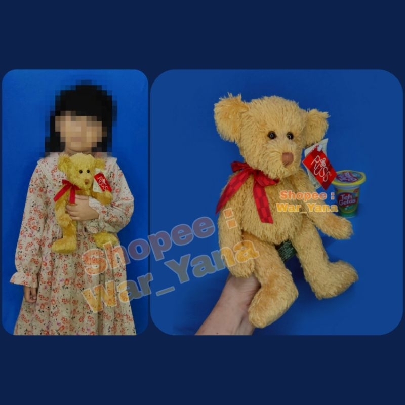 Jual Boneka Teddy Bear Classic Import Amerika Original RUSS Berry ...