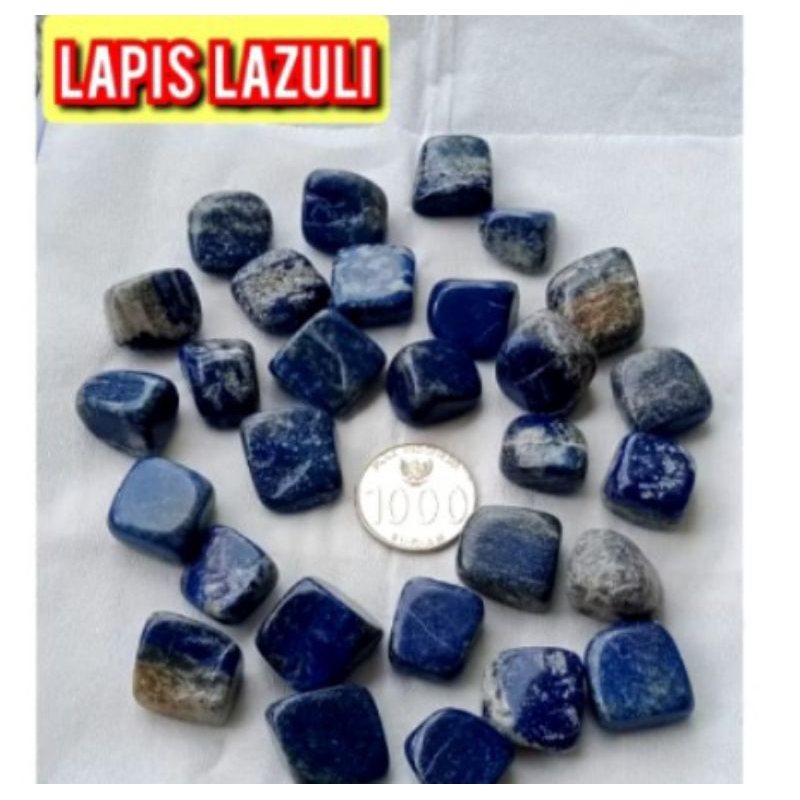Jual rough batu Lapis lazuli bahan tumbled.09 | Shopee Indonesia