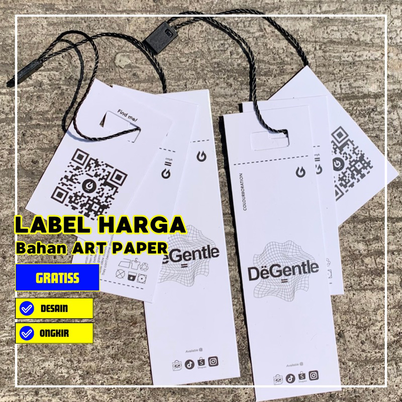 Jual Label harga baju custome | label harga | hang tag harga | Shopee ...