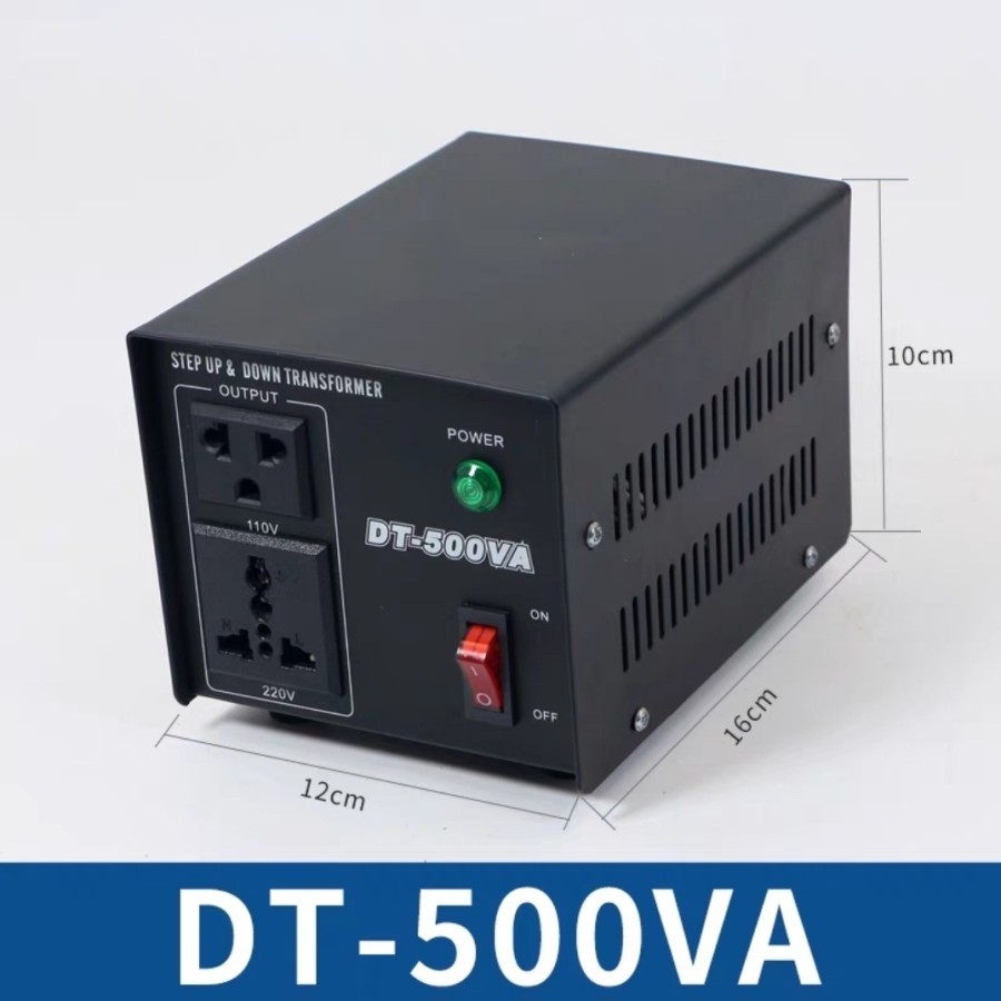 Jual JOHSUN DT SERIES 100w-800w Step Down & Step Up Transformer Trafo 110V-220V | Shopee Indonesia