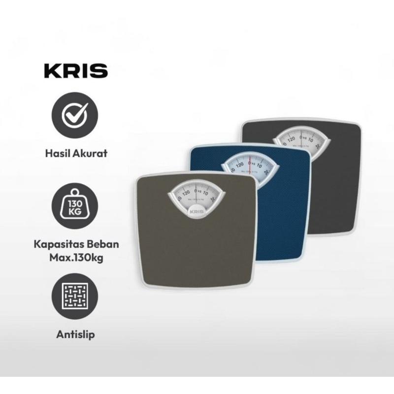 Jual Kris Timbangan Badan Mekanik - Body Weight Scale Alat Pengukur ...