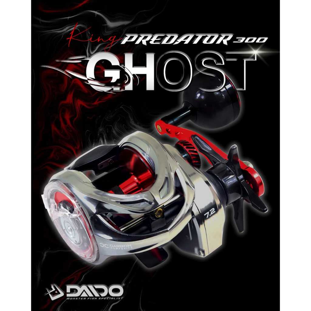 Jual Reel Bait Casting | Reel BC - DAIDO KING PREDATOR SW & GHOST 300L ...