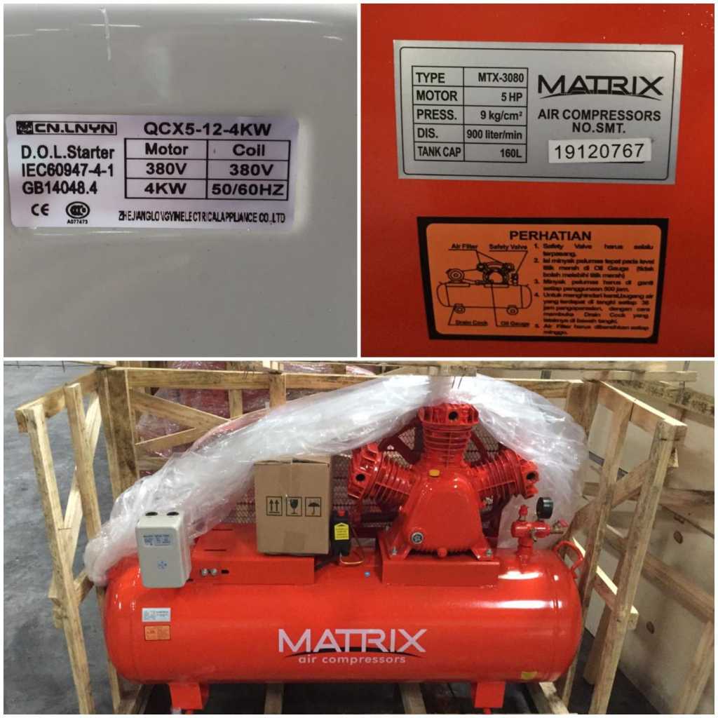 Jual Kompresor Matrix 5.5 HP Kosongan | Shopee Indonesia