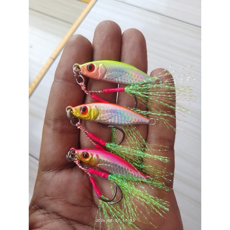 Jual metal jig micro jig 15gr 15 gram copy little Jack | Shopee Indonesia