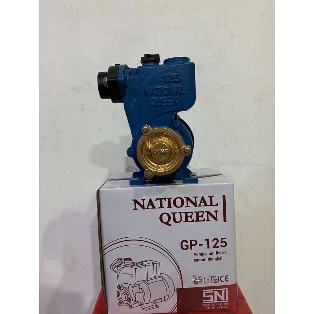 Jual Pompa Air National Queen Gp-125 × Pompa Sumur Dangkal | Shopee ...