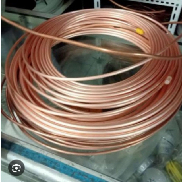 Jual selang tembaga/tubing ac 10mmx1 meter | Shopee Indonesia