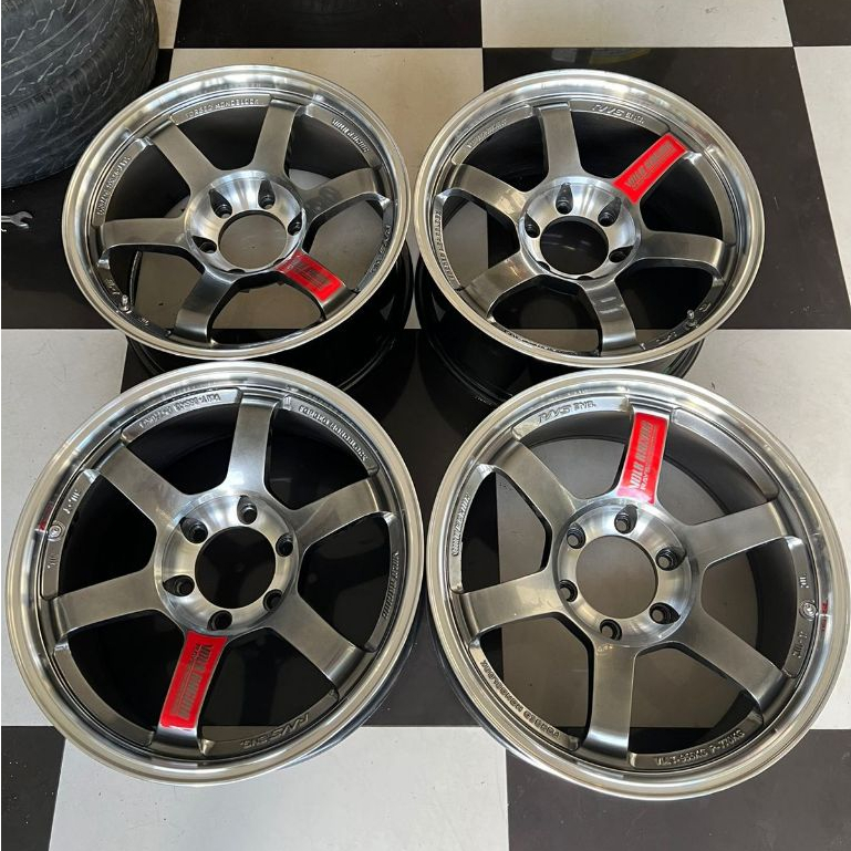 Jual Velg Volk Rays TE37 SL R18 Lebar 9 ET 0 Velg Mobil Ring 18 Spec ...