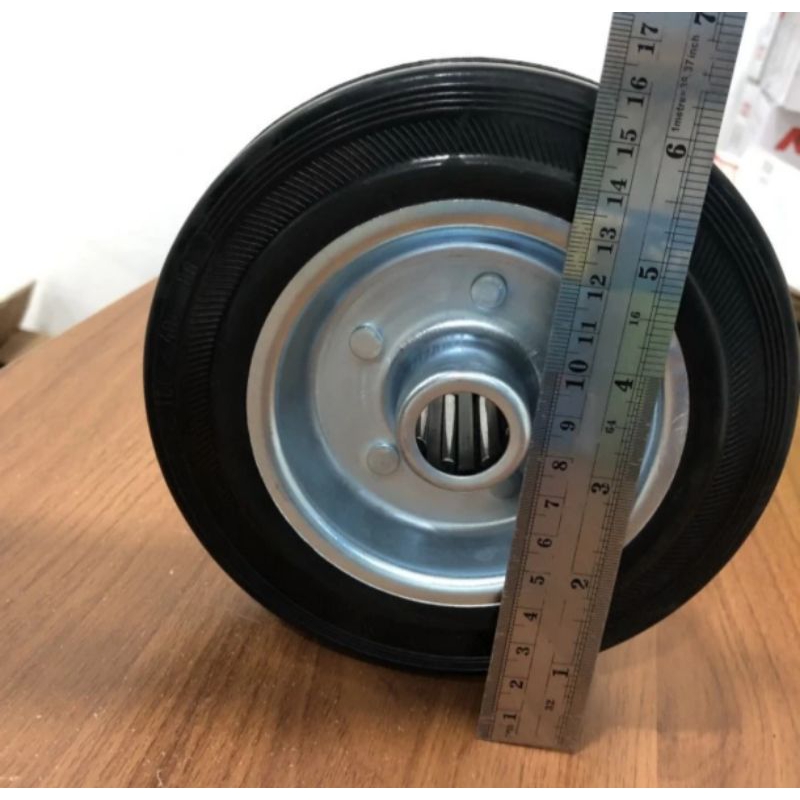 Jual roda only 6 inchi roda trolly steling roda troli / wheel only ...