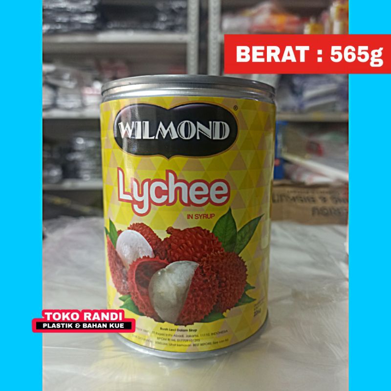 Jual WILMOND Lychee In Syrup 565gr | Shopee Indonesia
