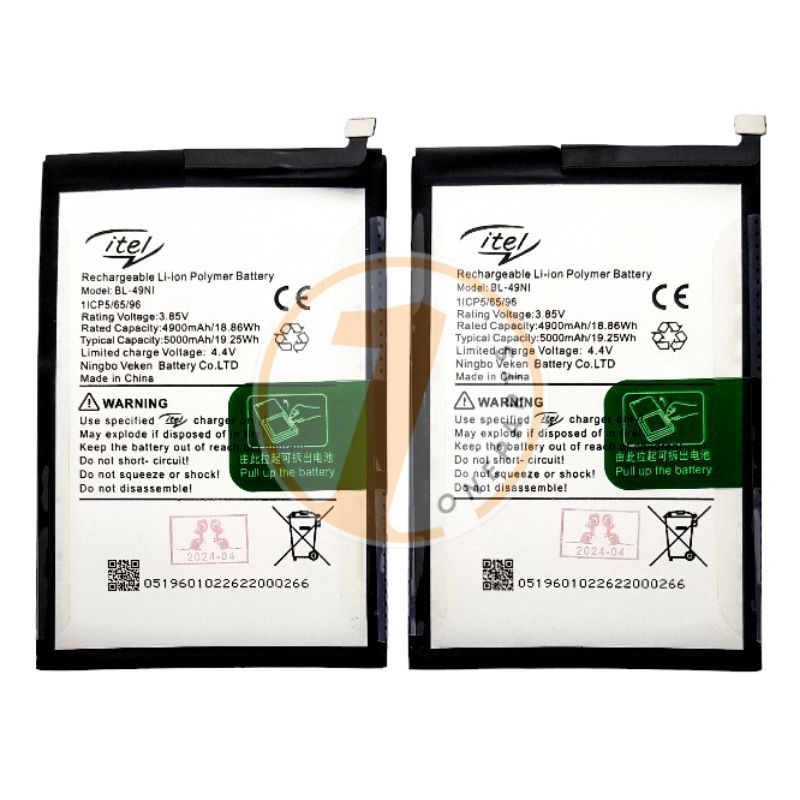 Jual BATTERY BATRE BATERAI ITEL S23 A60 A70 A60S BL-49NI | Shopee Indonesia