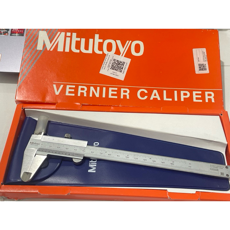 Jual MITUTOYO JANGKA SORONG ORIGINAL MADE IN JAPAN CALIPER Sketmat 6" (530-104) | Shopee Indonesia