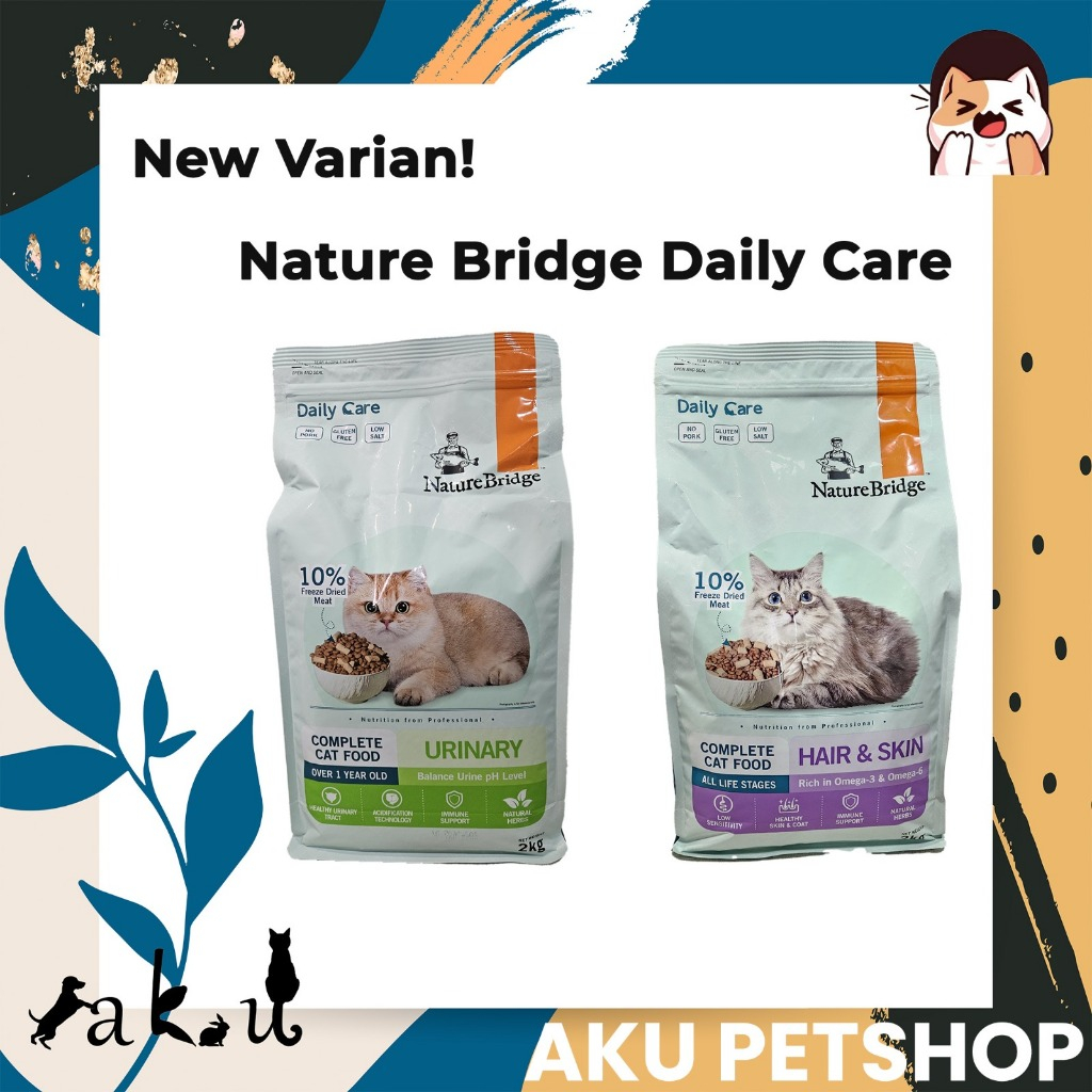 Jual Nature Bridge Classic kucing makanan untuk kucing dewasa dan anak ...