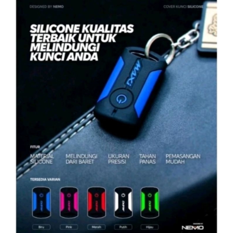 Jual NEMO silikon Remote motor NMAX TURBO 2024 | Shopee Indonesia