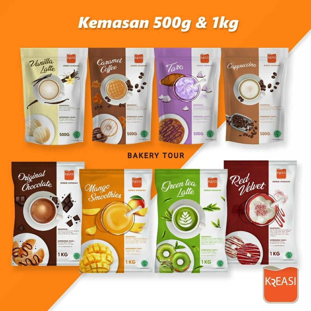 Jual KREASI Bubuk Minuman Boba/ Drink Powder 500g | Shopee Indonesia