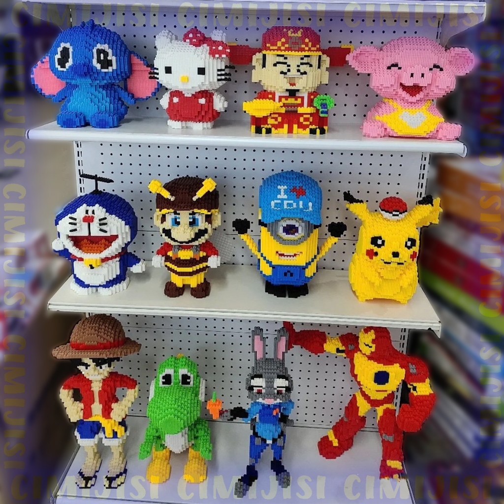 Jual Nano Block Lego Mini Brick DIY 3D Mainan Anak Kado Lucu Action ...