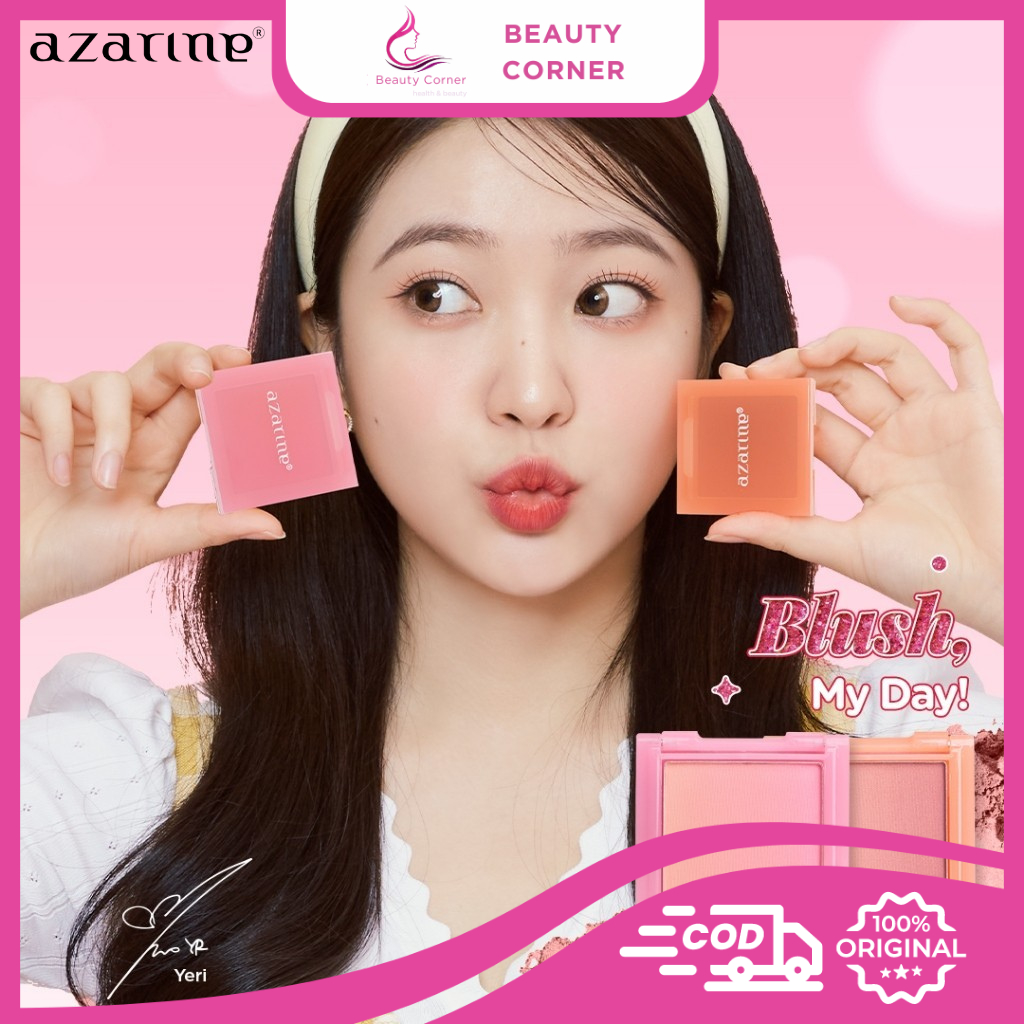 Jual AZARINE Chic To Cheek Blush - Powder Blush On [ Azarine X Red ...