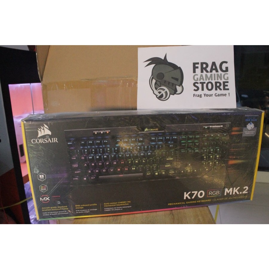 Jual Corsair K70 RGB MK.2 Mechanical Gaming Keyboard | Shopee Indonesia