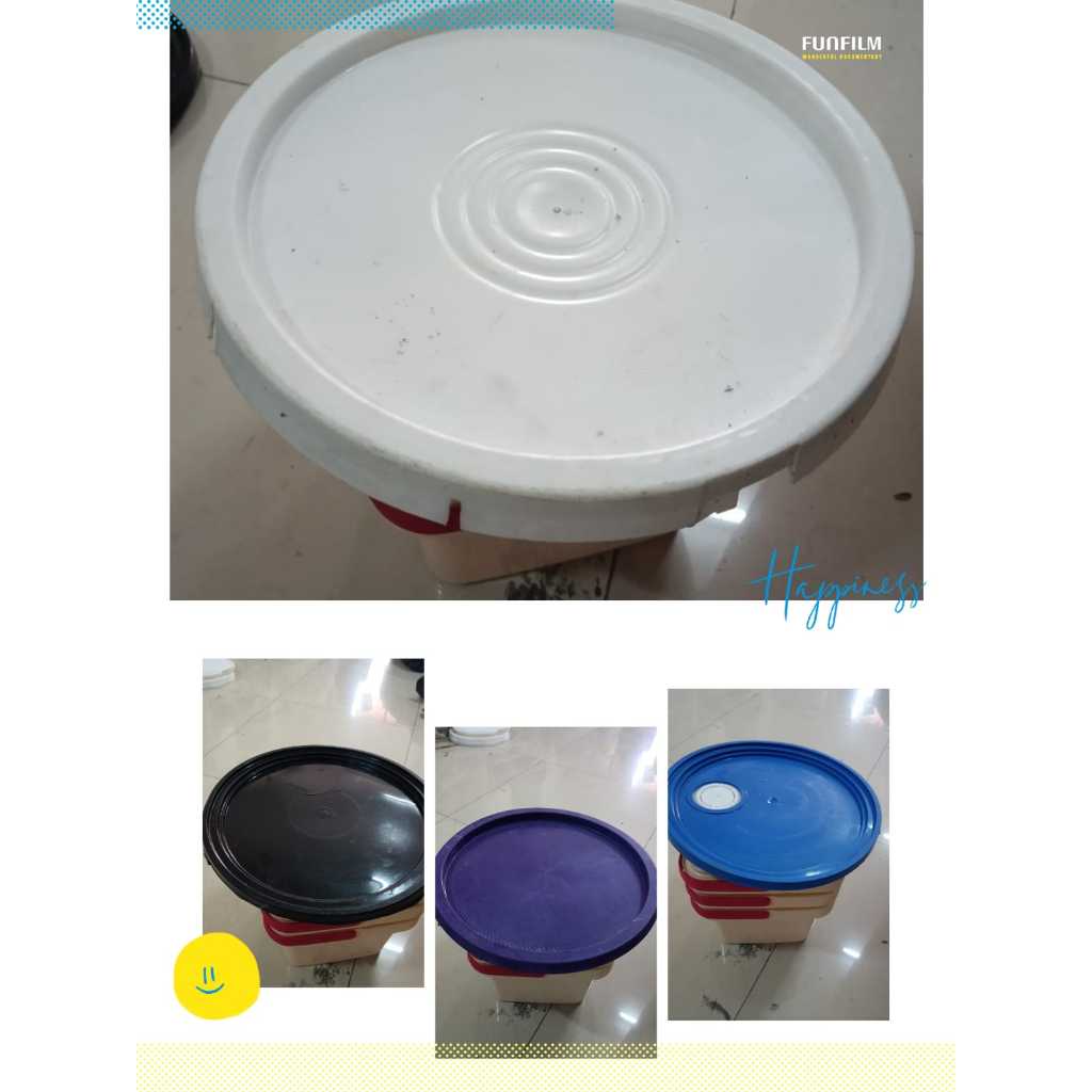 Jual TUTUP EMBER CAT 25KG TUTUP polos | Shopee Indonesia