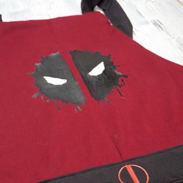 Jual Apron Celemek Karakter Deadpool Untuk Anak dan Dewasa | Shopee ...