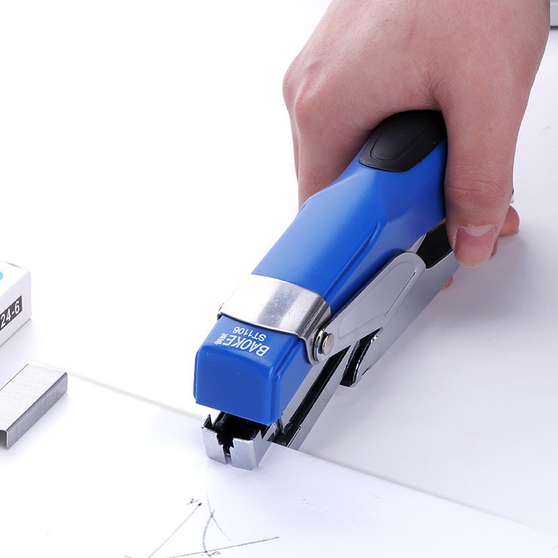 Jual BAOKE Stapler logam kantor Jepretan Kapasitas 25 Lembar ST1106 ...