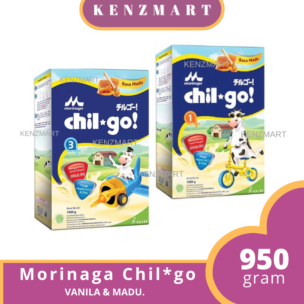 Jual Susu Morinaga Chilgo Powder 540 gr / 660 Gram / 950 gr Susu Pertumbuhan Anak Chil go 1+ 3 ...
