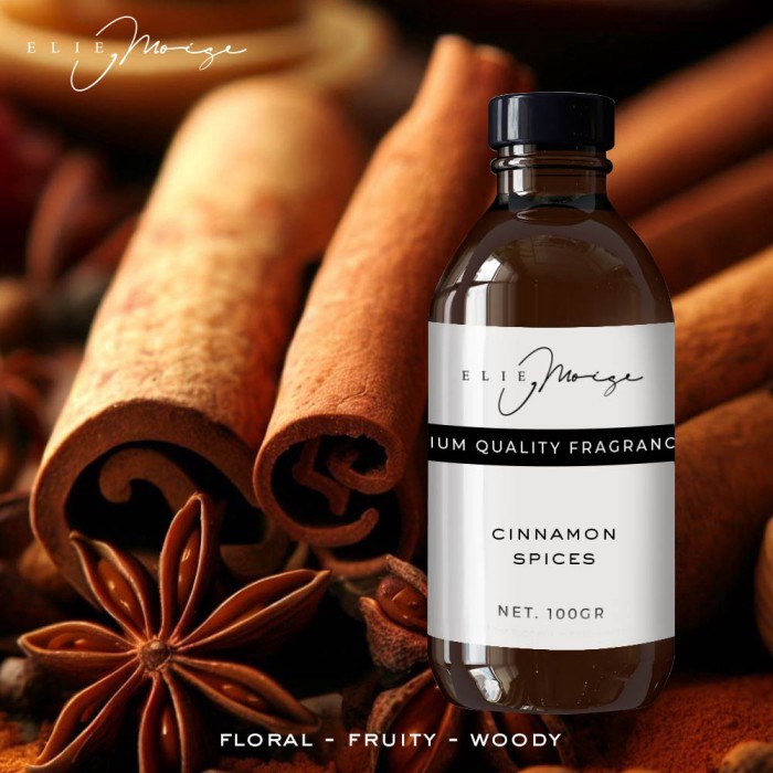 Jual PRODUK TREND Cinnamon Fragrance Oil for Soap Candle Diffuser Room ...