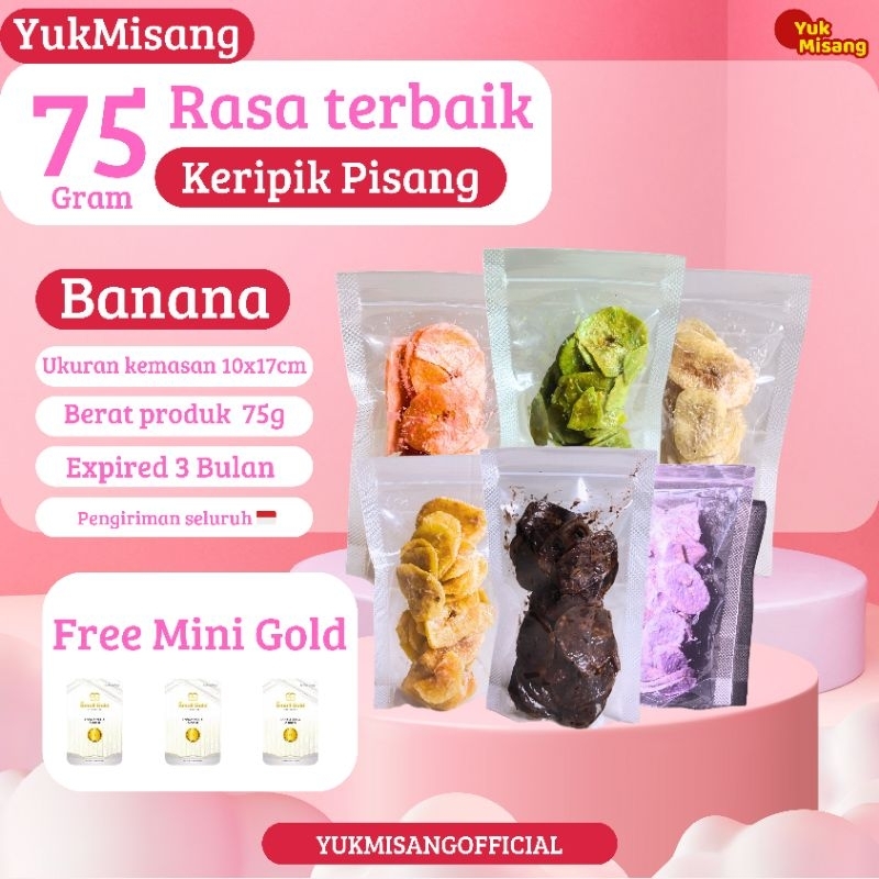 Jual Keripik Pisang Coklat Lumer Manis/Kripik Pisang Coklat Lumer Snack ...