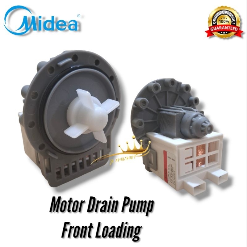 Jual MIDEA Front Loading Motor Drain Pump Pompa Pembuangan Mesin Cuci ...