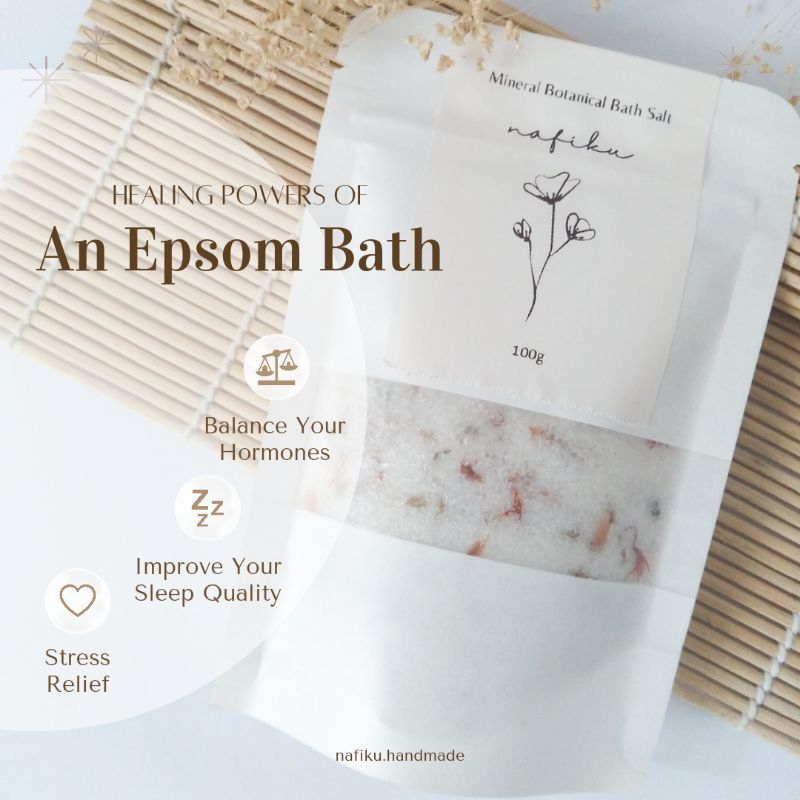 Jual Botanical Bath Salt Garam Mandi Epsom | Shopee Indonesia
