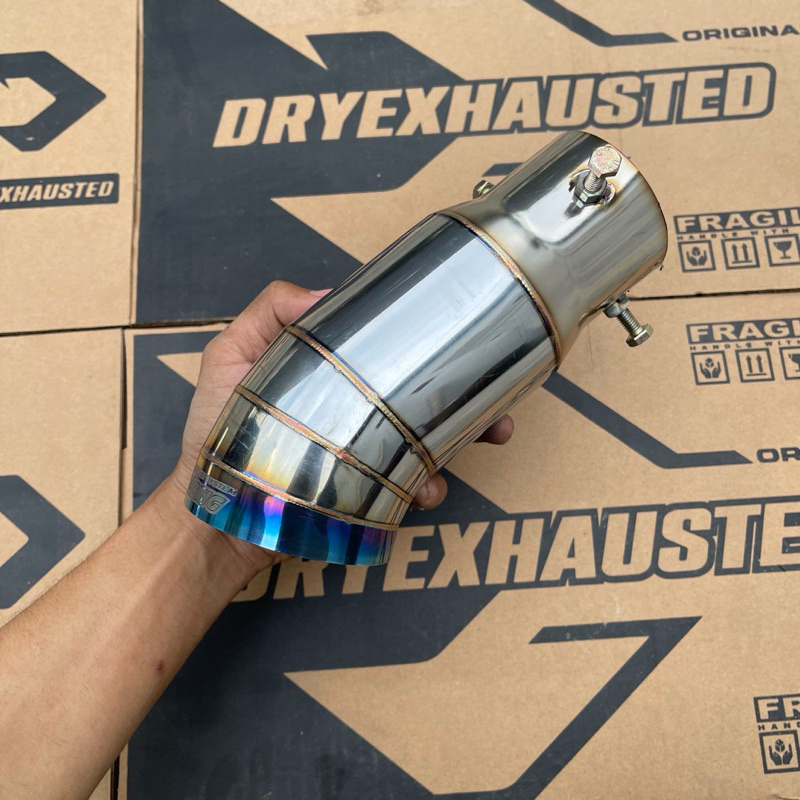 Jual Variasi Knalpot Mobil Tailpipe Js Biru Innova Fortuner Pajero ...