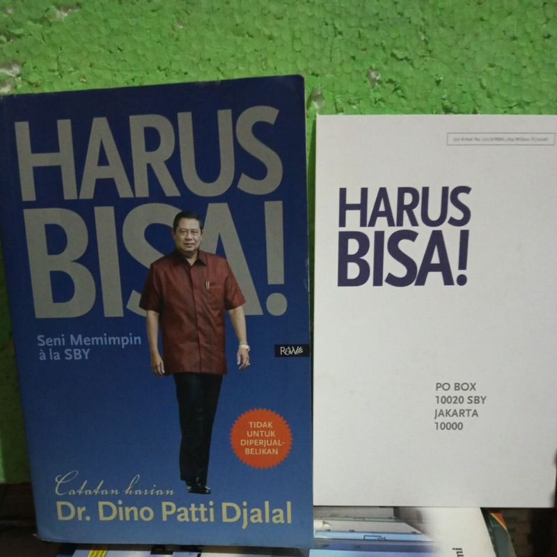 Jual HARUS BISA! ( seni Mempimpin a la SBY ) | Shopee Indonesia