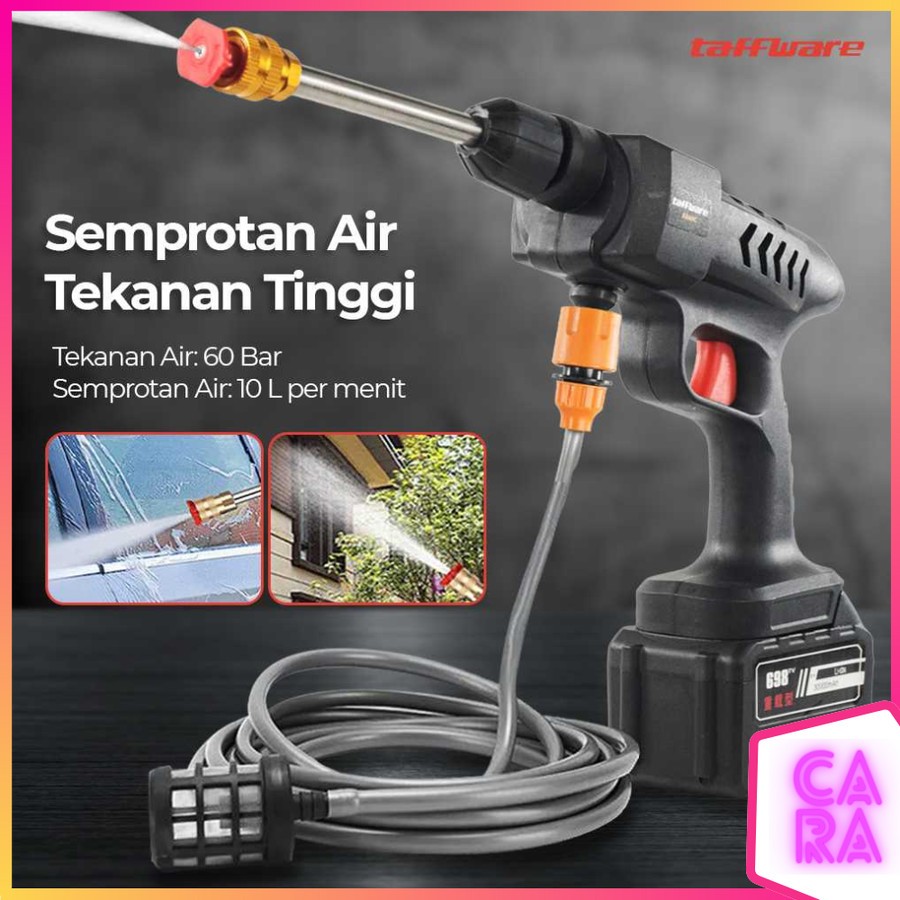 Jual Alat Steam Semprotan Air Cuci Mobil Motor High Pressure Cordless ...