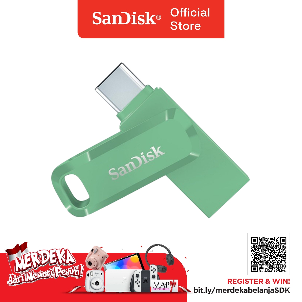 Jual SanDisk Ultra Dual Drive GO OTG Type-C 256GB USB 3.2 - Absinthe ...