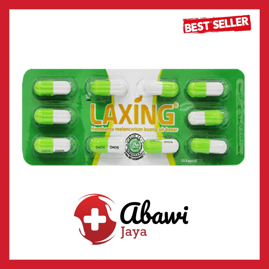 Jual [AB] Laxing 10 Kapsul - Obat Pencahar / Sembelit / Konstipasi ...