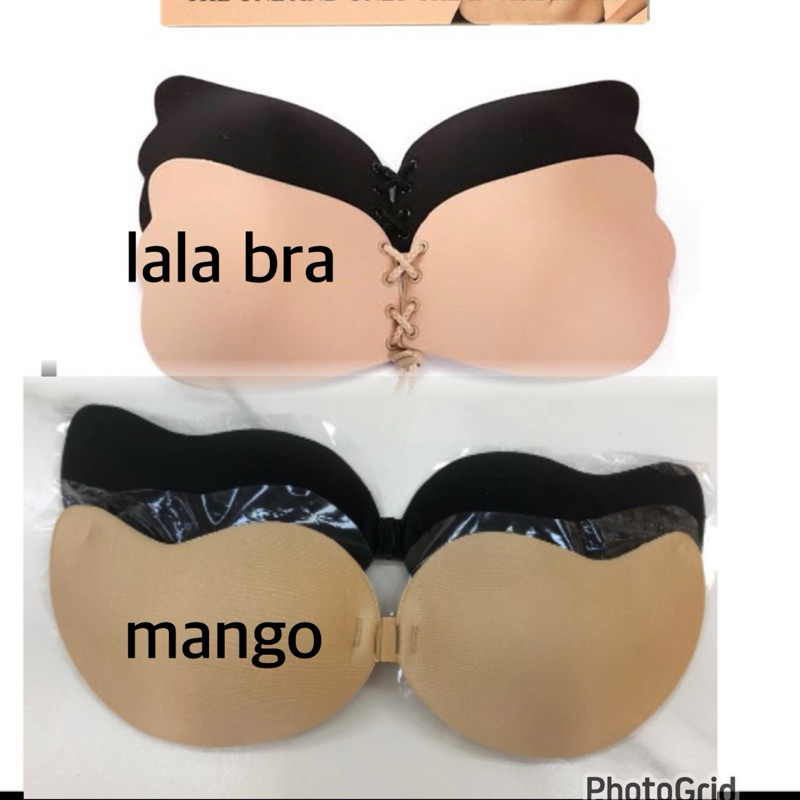 Jual LALA BRA ANGEL BRA bh tempel INVISIBLE BRA BH tanpa tali NUBRA PUSH UP NU BRA/ wing bra bh ...