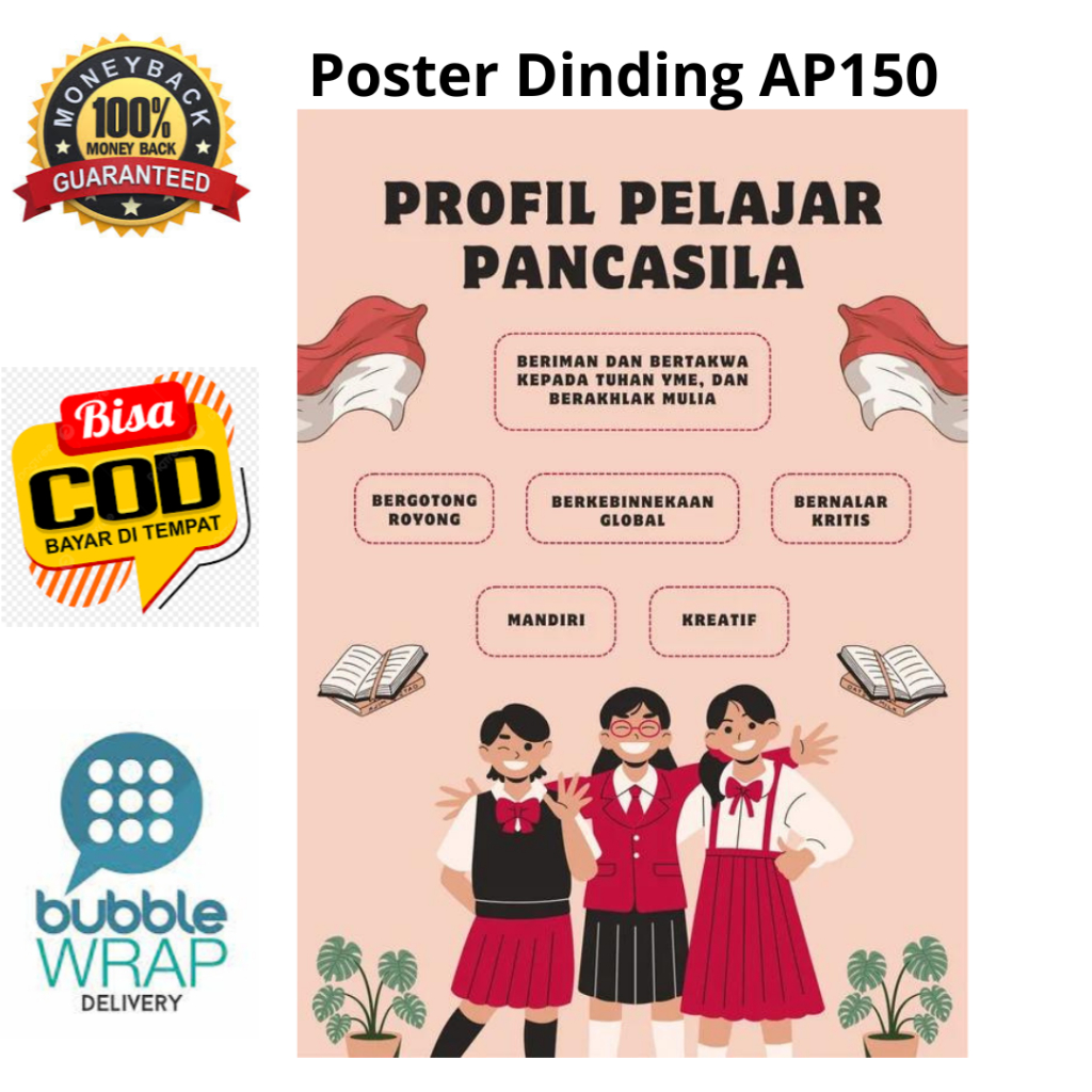 Jual POSTER PROFIL PELAJAR PANCASILA | Shopee Indonesia
