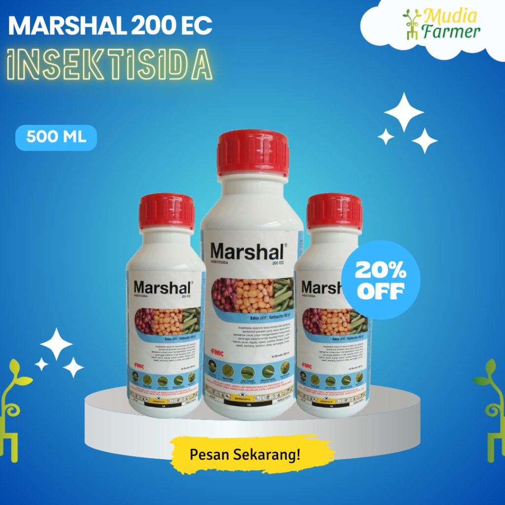 Jual INSEKTISIDA MARSHAL 200 EC - Perlindungan Efektif untuk Tanaman ...