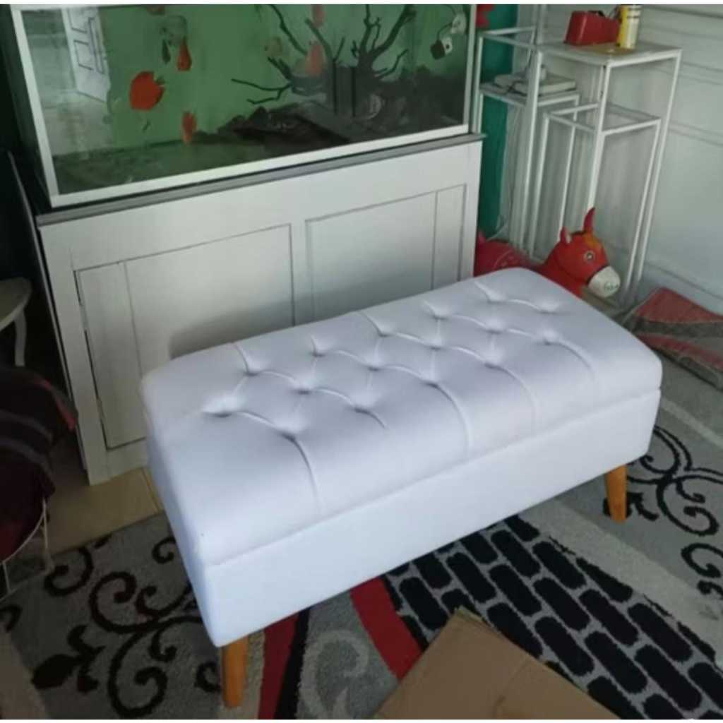 Jual PUTIH - SOFA BENCH MINIMALIS BERKUALITAS / SOFA BENCH / SOFA BED ...